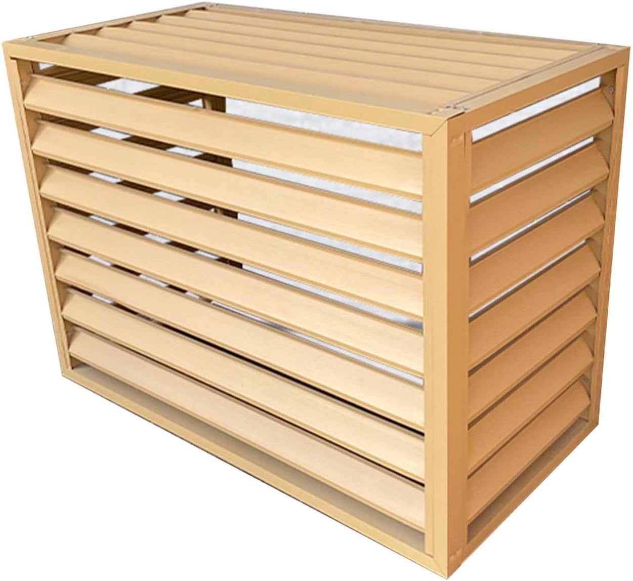 Amazon.com: Air Conditioner Fence Screen -tall, Weatherproof Aluminum ...