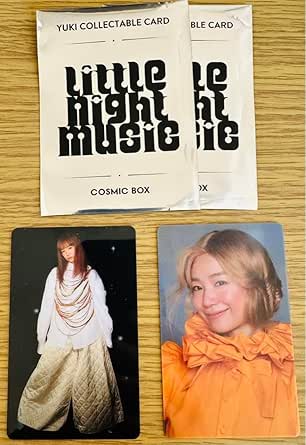 Amazon.co.jp: YUKI Collectible Cards, Set of 2 : Toys & Games