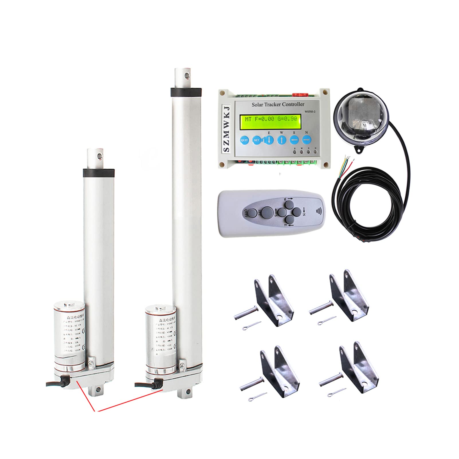 Dual Axis Solar Tracker Kit SunRobotics Arduino Based Dual Axis Smart