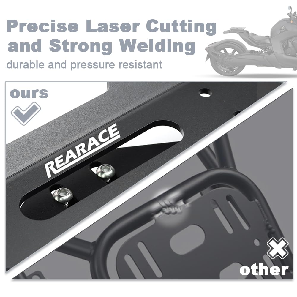 Snapklik.com : REARACE Rear Luggage Rack Fit For Can-Am Ryker 900 ...