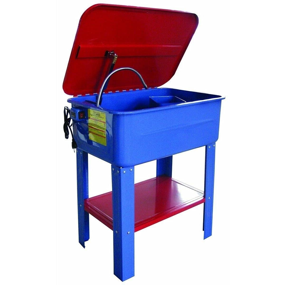 Parts Washer 20 Gallon Cabinet Electric Solvent Pump Portable
