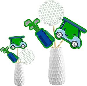 Amazon.com: Golf Centerpiece Sticks Golf Party Decorations 20Pcs Golf ...
