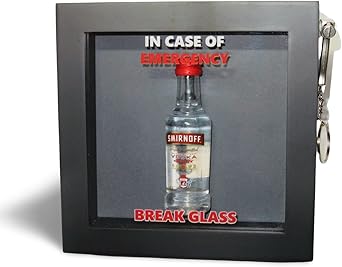 Birthday In Case of Present Emergency, Break Glass 3d Frame Gift Box ...
