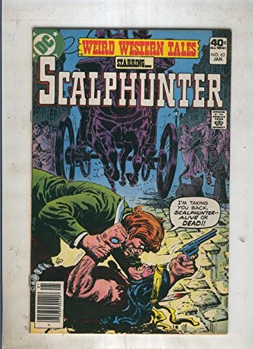 Weird Western Tales SCALPHUNTER numero 63: Dick Ayers: Amazon.com: Books