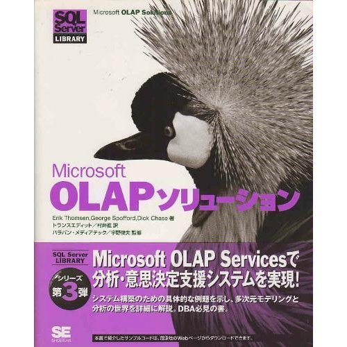 Microsoft OLAP solutions (SQL Server LIBRARY) (2000) ISBN: 488135938X ...