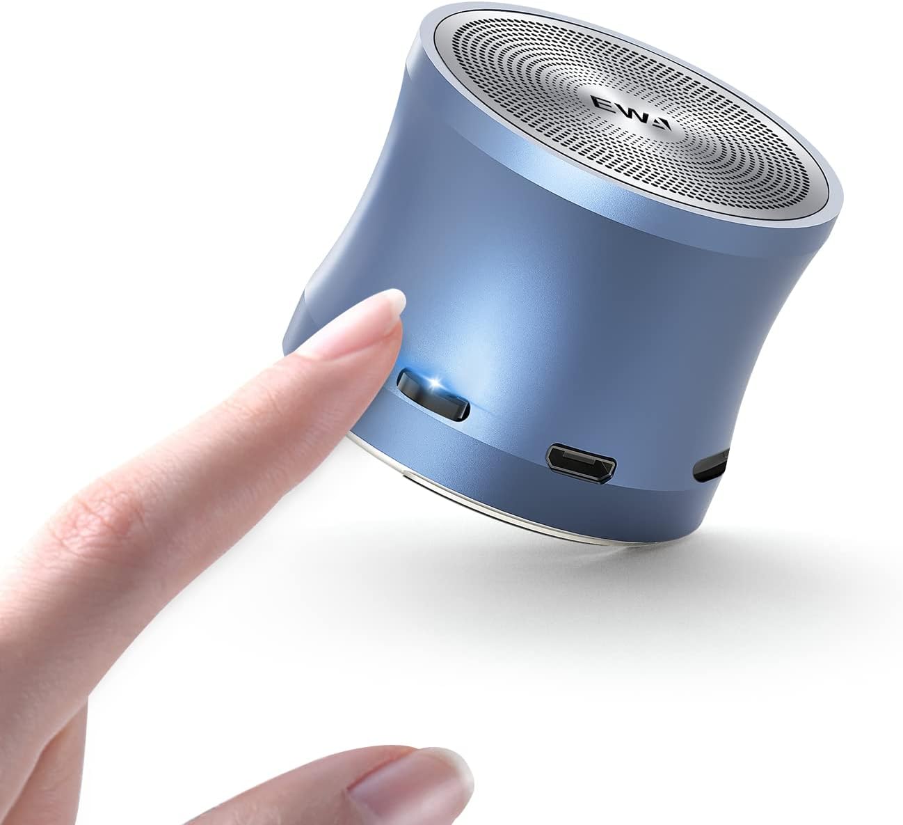 Amazon.com: EWA Mini altavoz inalámbrico portátil con subwoofer pasivo ...