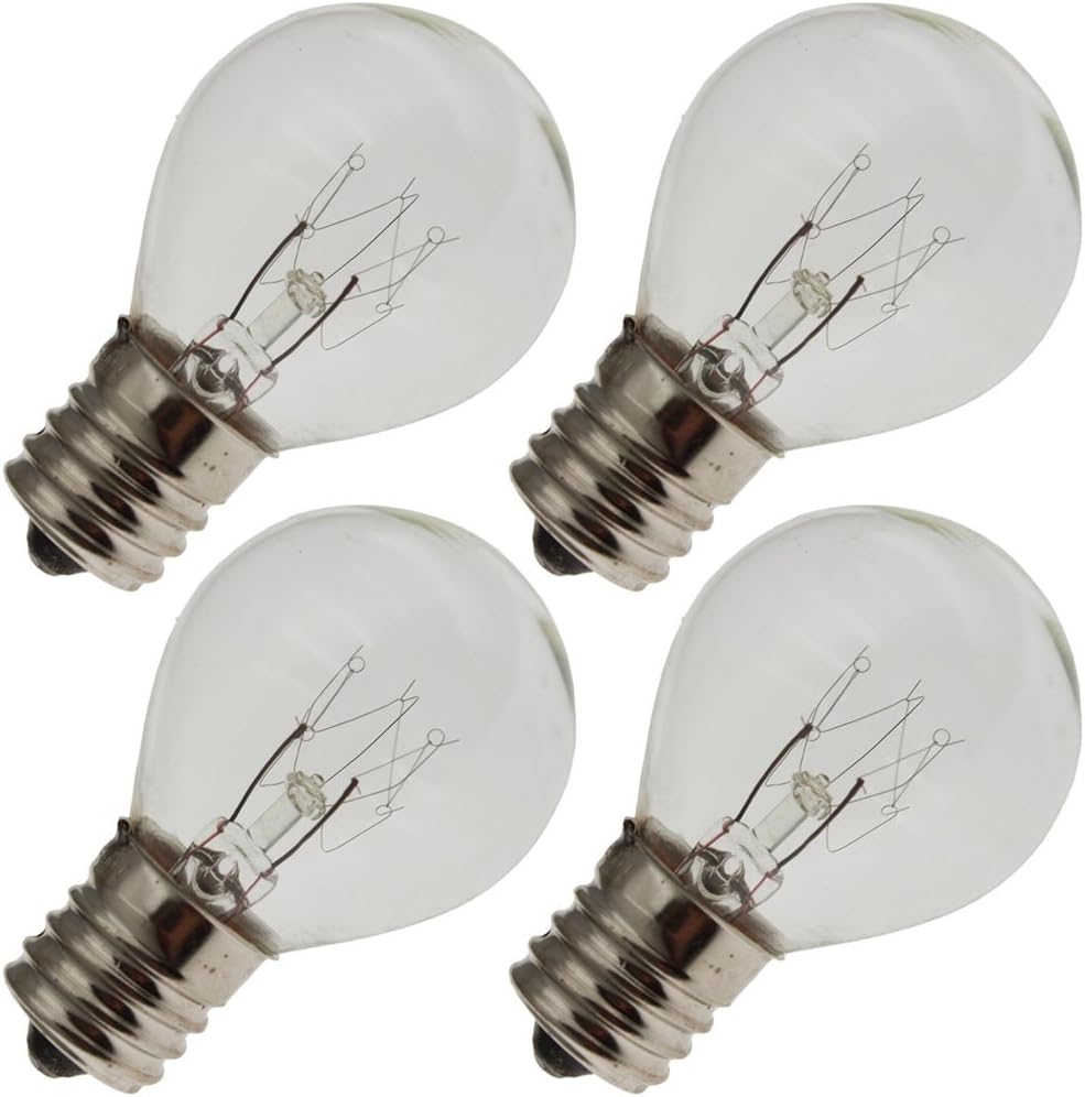 KOR S11/N - Clear (E17) Intermediate Base Hi-Intensity Light Bulbs (10 ...