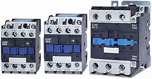 Amazon.com: NESHO AC Contactor CJX2-0910 0901 9A NO 3-Phase DIN Rail Mount Electric Power ...