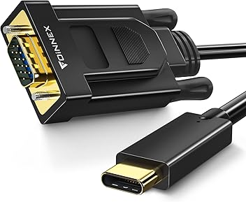 Amazon.com: FOINNEX: USB C to VGA Cable
