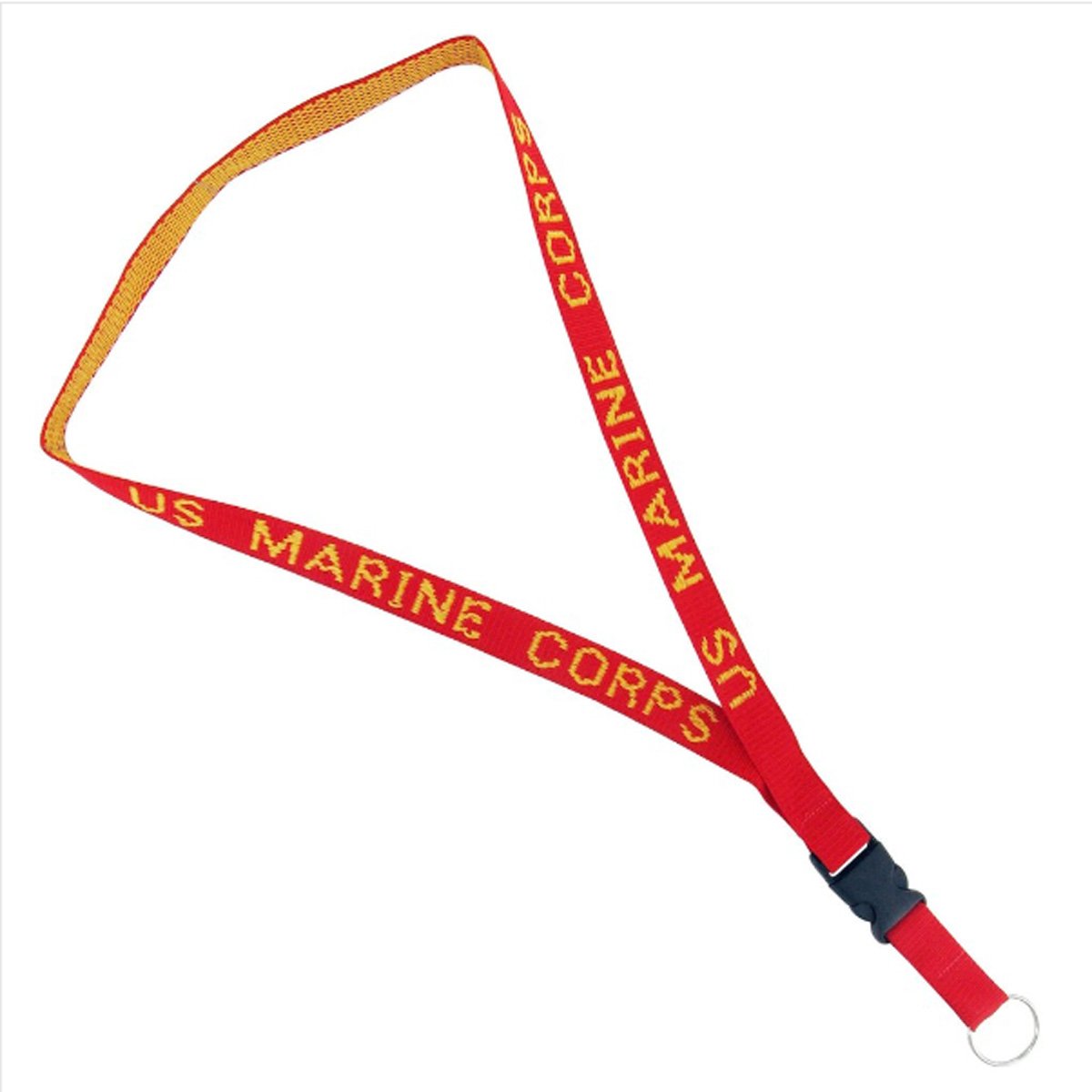 Marines Lanyards - Military Lanyards for ID Badges - USMC Lanyard Key ...