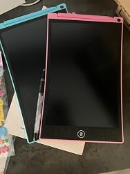 TECJOE 2 Pack LCD Writing Tablet, 10 Inch Colorful Doodle Board for ...