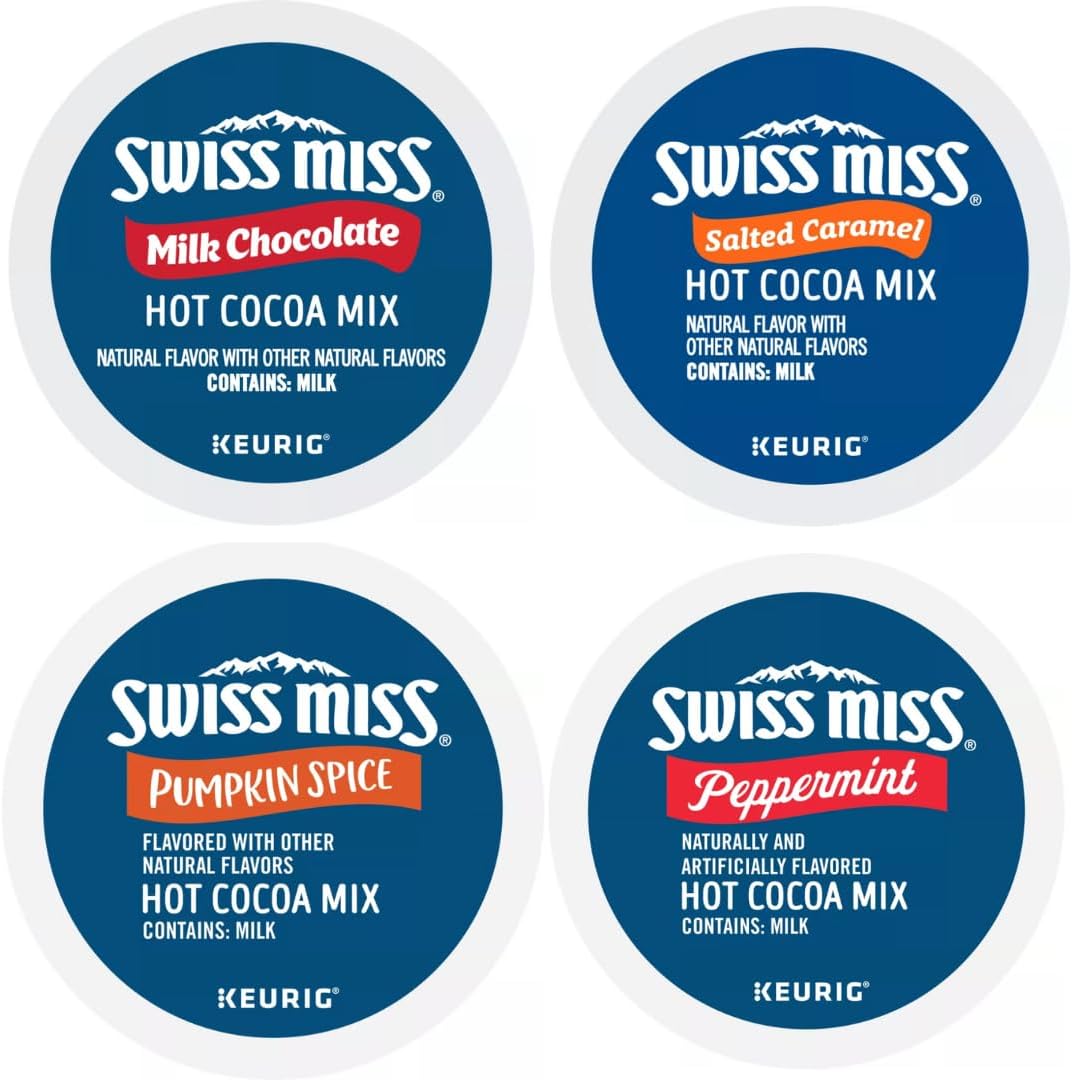 Amazon.com: Swiss Miss Milk Chocolate Hot Cocoa, Keurig Single-Serve K ...