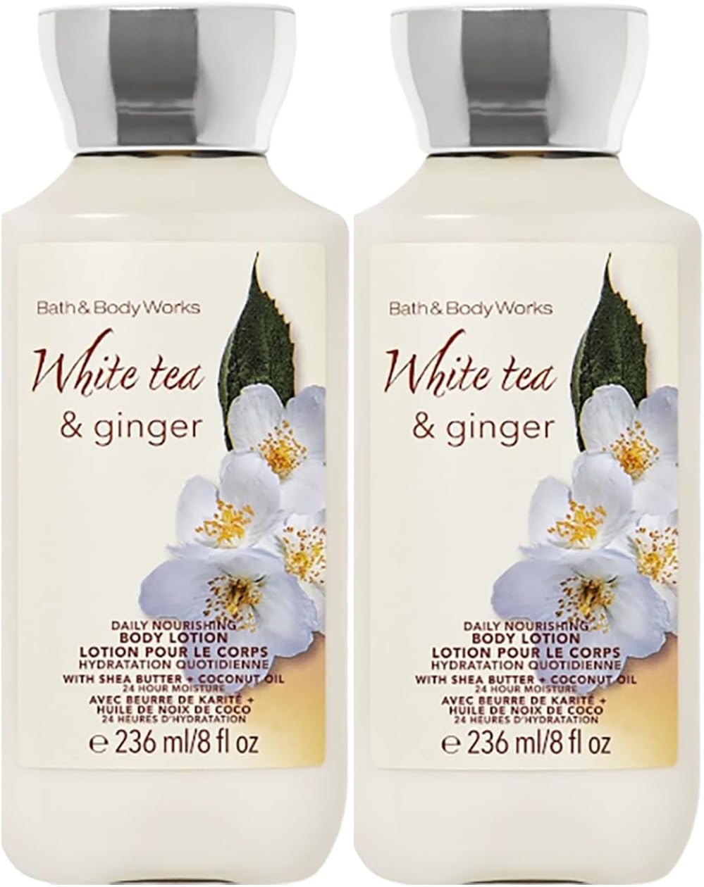 Amazon.com : Bath and Body Works White Tea & Ginger Super Smooth Body ...