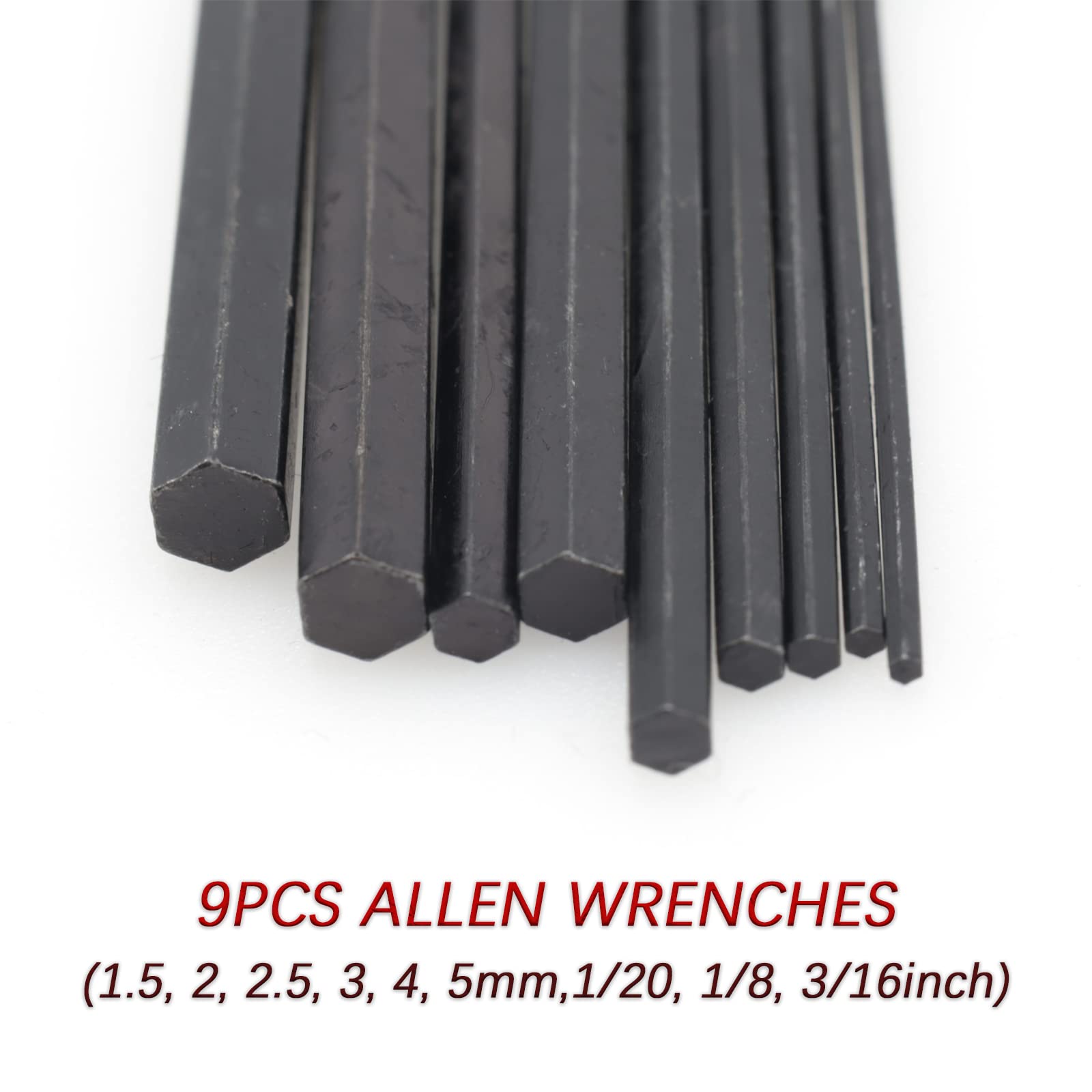 Snapklik.com : 13pcs Guitar Allen Wrench Set, 4mm & 5mm Lengthened Ball ...