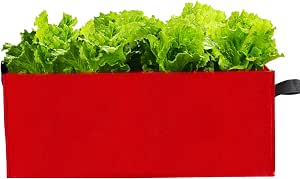 Rectangle Garden Grow Bags Planter Box Planting Beds Grow Pots with ...