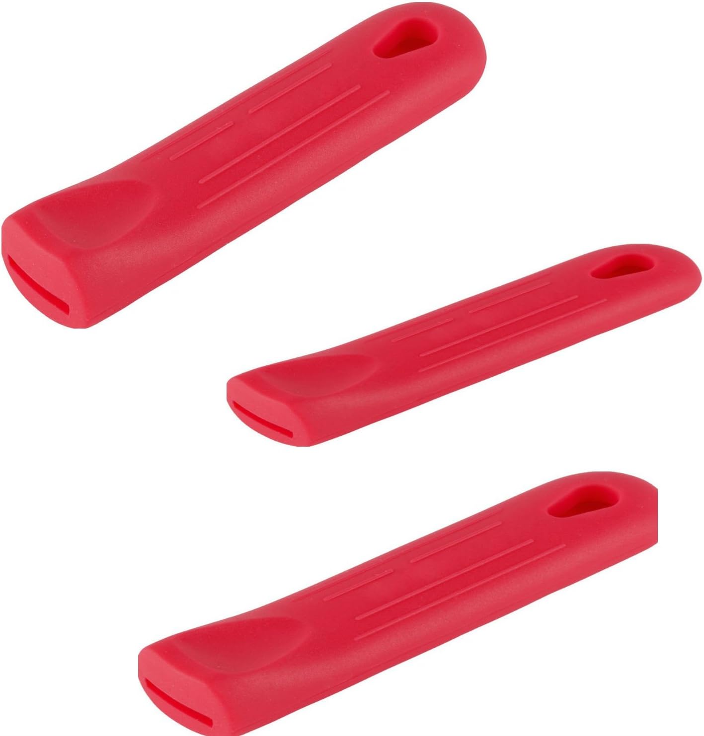 Amazon.com: Webake Cast Iron Handle Cover, Silicone Hot Handle Cover ...