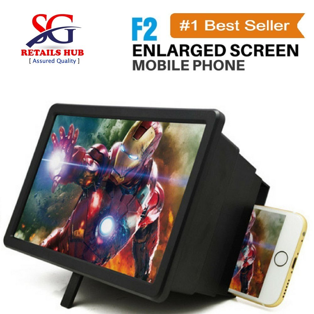 F2 Mobile Phone 3D Screen Magnifier 3D Video Screen Amplifier Eyes ...