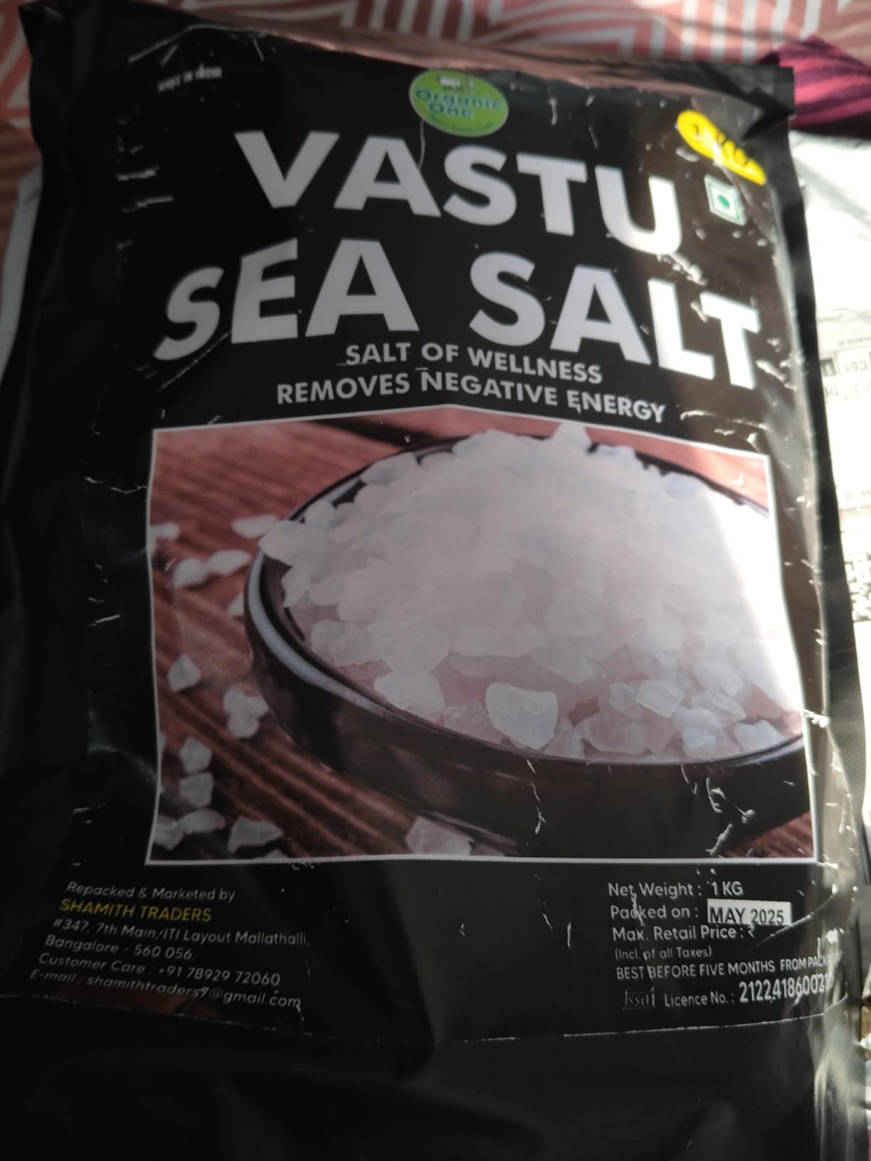 Vastu Salt 900g | Energised Salt For Wealth, Peace & Wellness | Removes ...