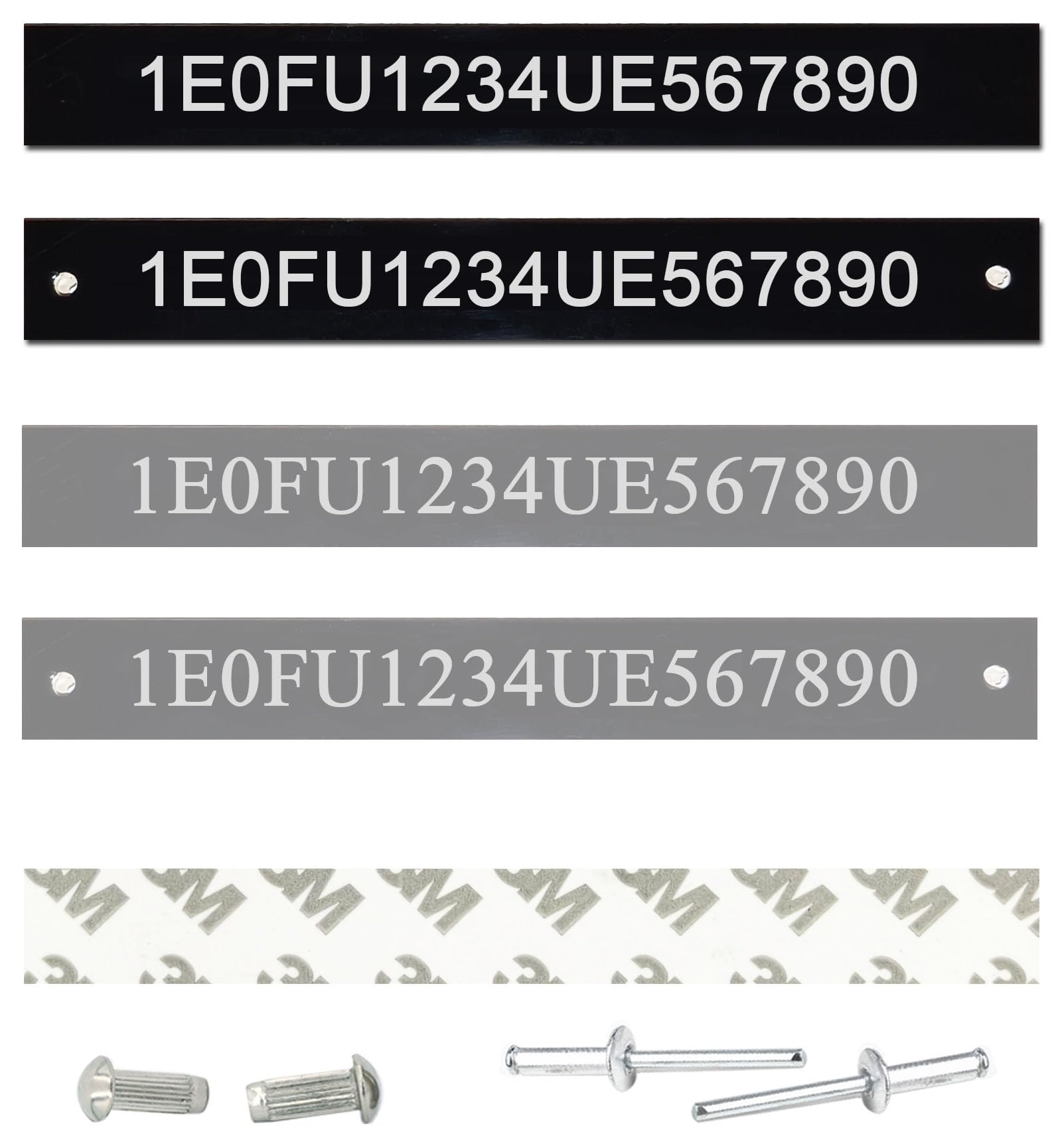 Amazon.com: 𝟯-𝟳 𝗗𝗮𝘆𝘀 𝗗𝗲𝗹𝗶𝘃𝗲𝗿𝘆 - Custom VIN ID Plate for Trailer, Custom ...