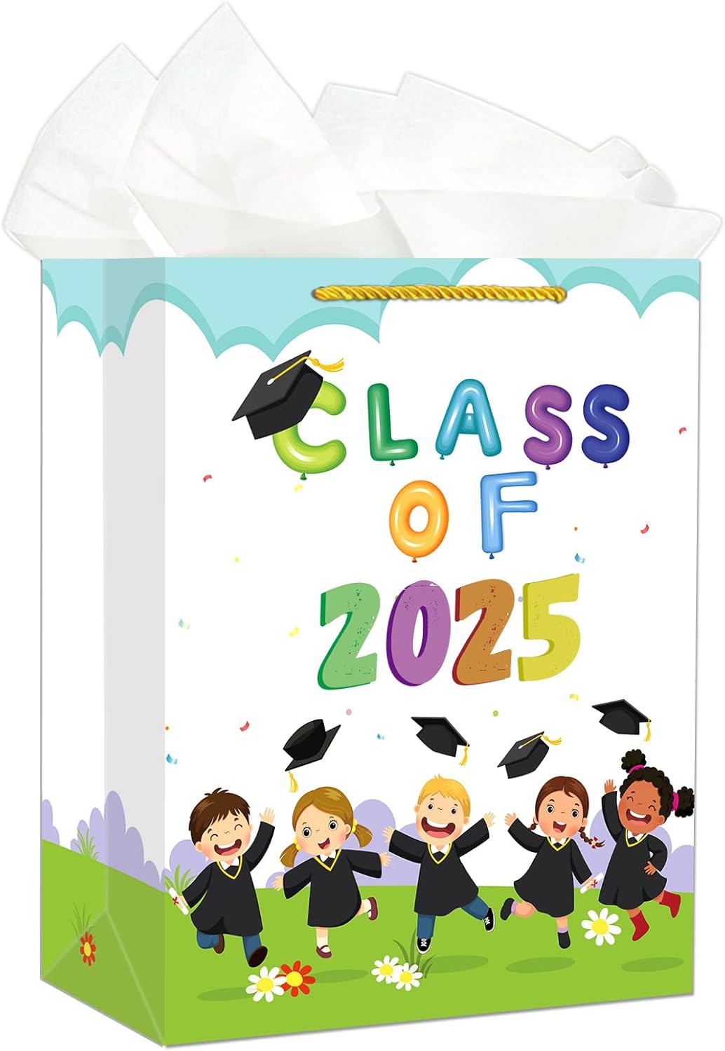 Amazon.com: D4DREAM Preschool Graduation Gift Bags 2025-11.5'' Class of ...