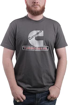 Amazon.com: Cummins Turbo Diesel Emblem T Shirts for Men and Women Crew ...