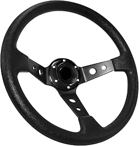 Acclcors Universal Racing Steering Wheel, Drifting Steering Wheel ...