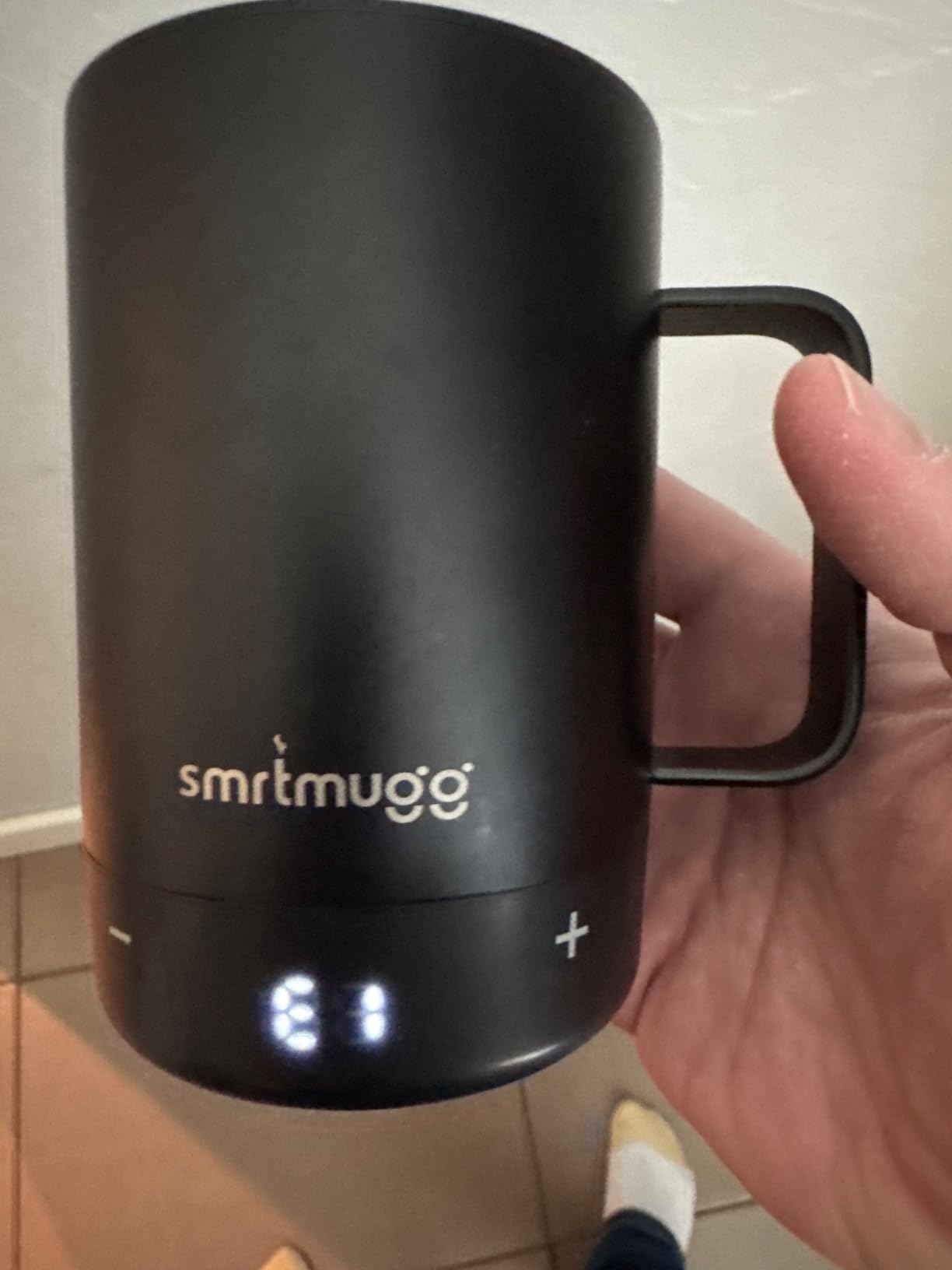 $10/mo - Finance SMRTMUGG Create Heated Coffee Mug, Large 14 OZ, 5 Hour ...