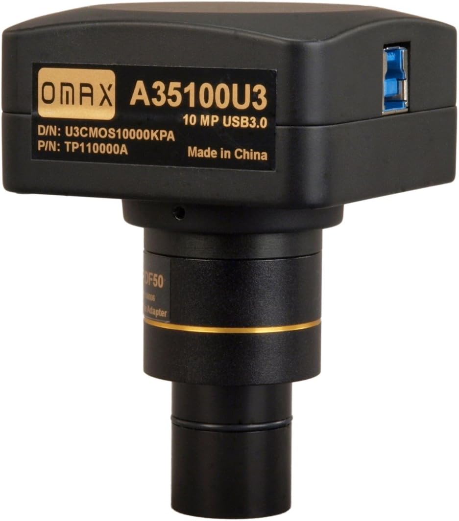 Amazon.com : OMAX 10.0MP USB3.0 Digital USB Microscope Camera with ...