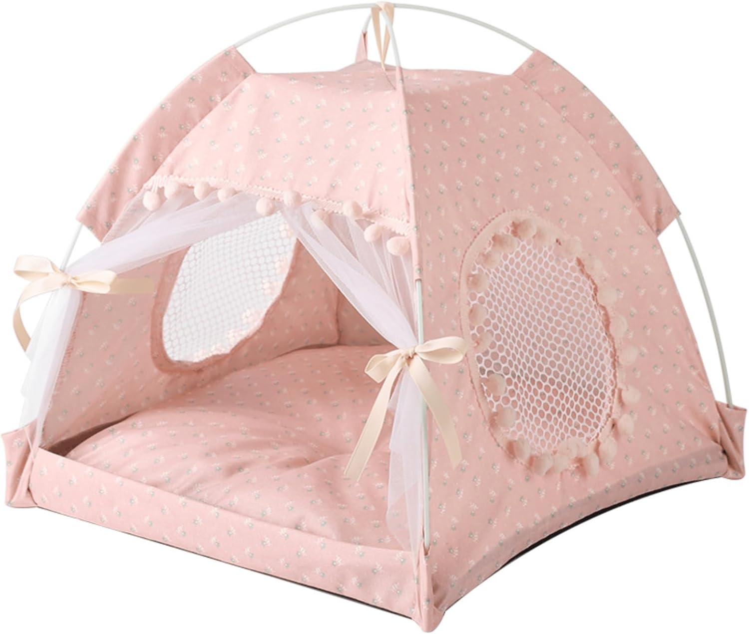Amazon.com : Cute Cat Tent Decorative Outdoor/Indoor Floral Cats Cave ...