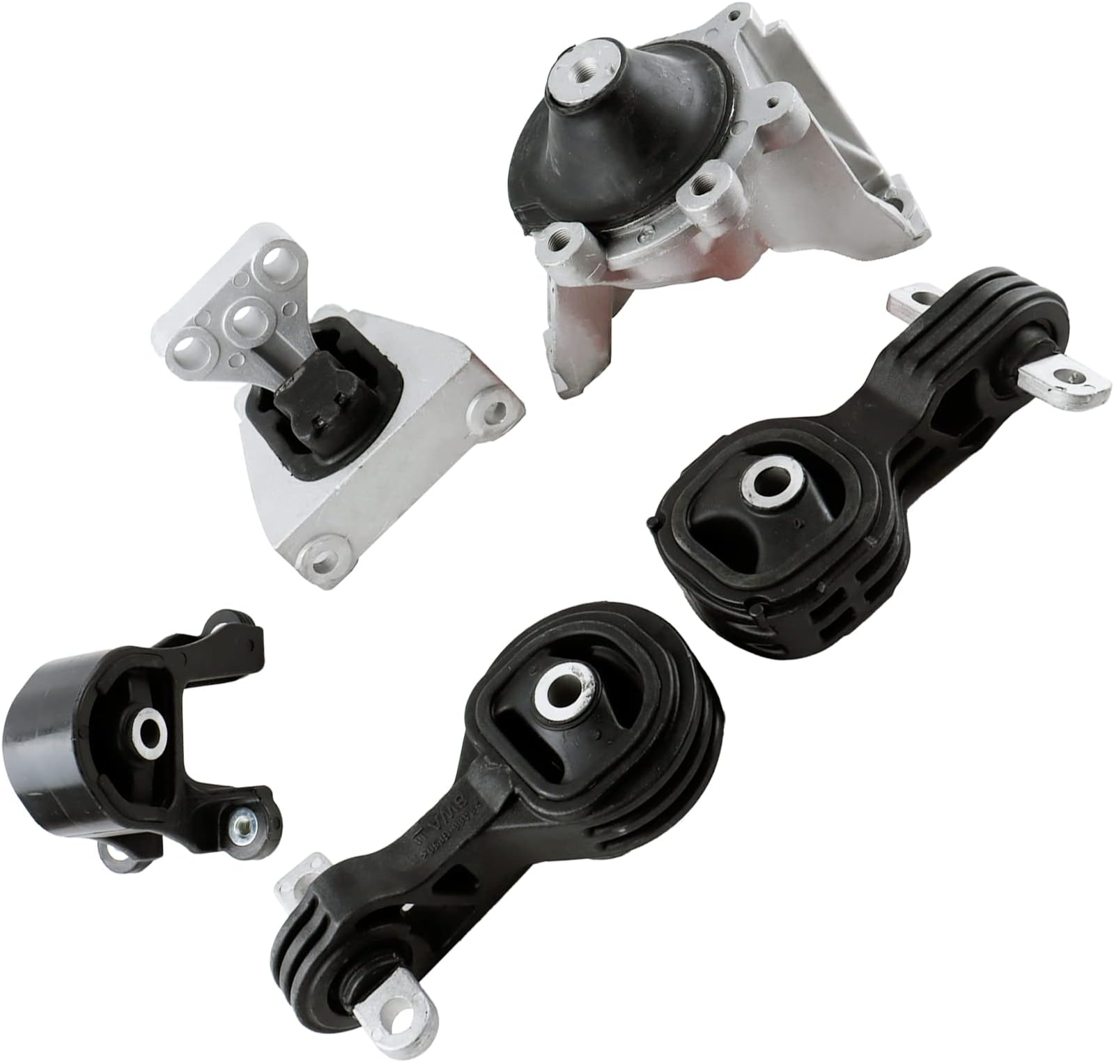 Amazon.com: MUCO New Engine Motor and Trans Mount Set of 5 for 2007 ...