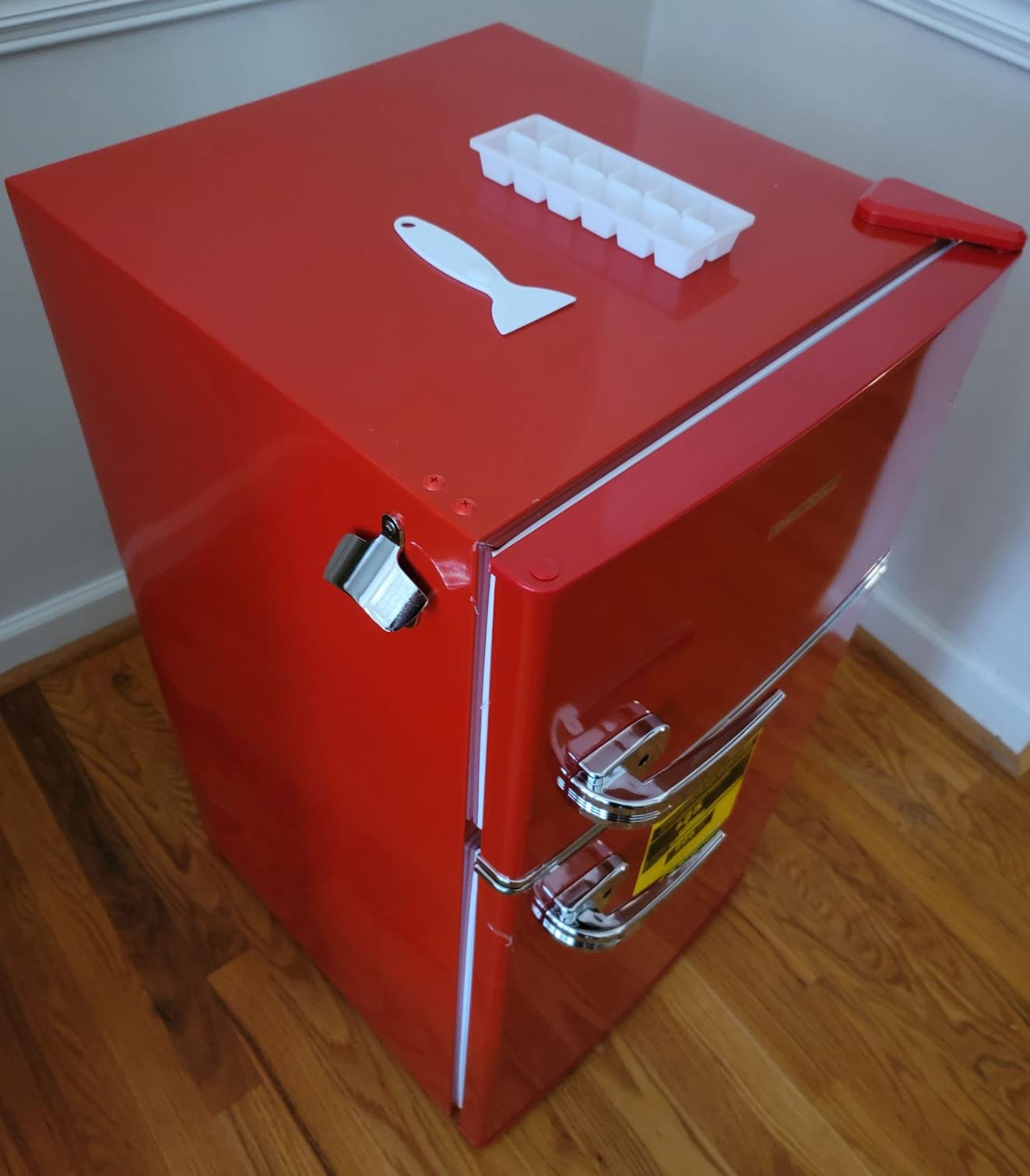$40/mo - Finance BANGSON Mini Fridge with Freezer, 2 Door Small ...