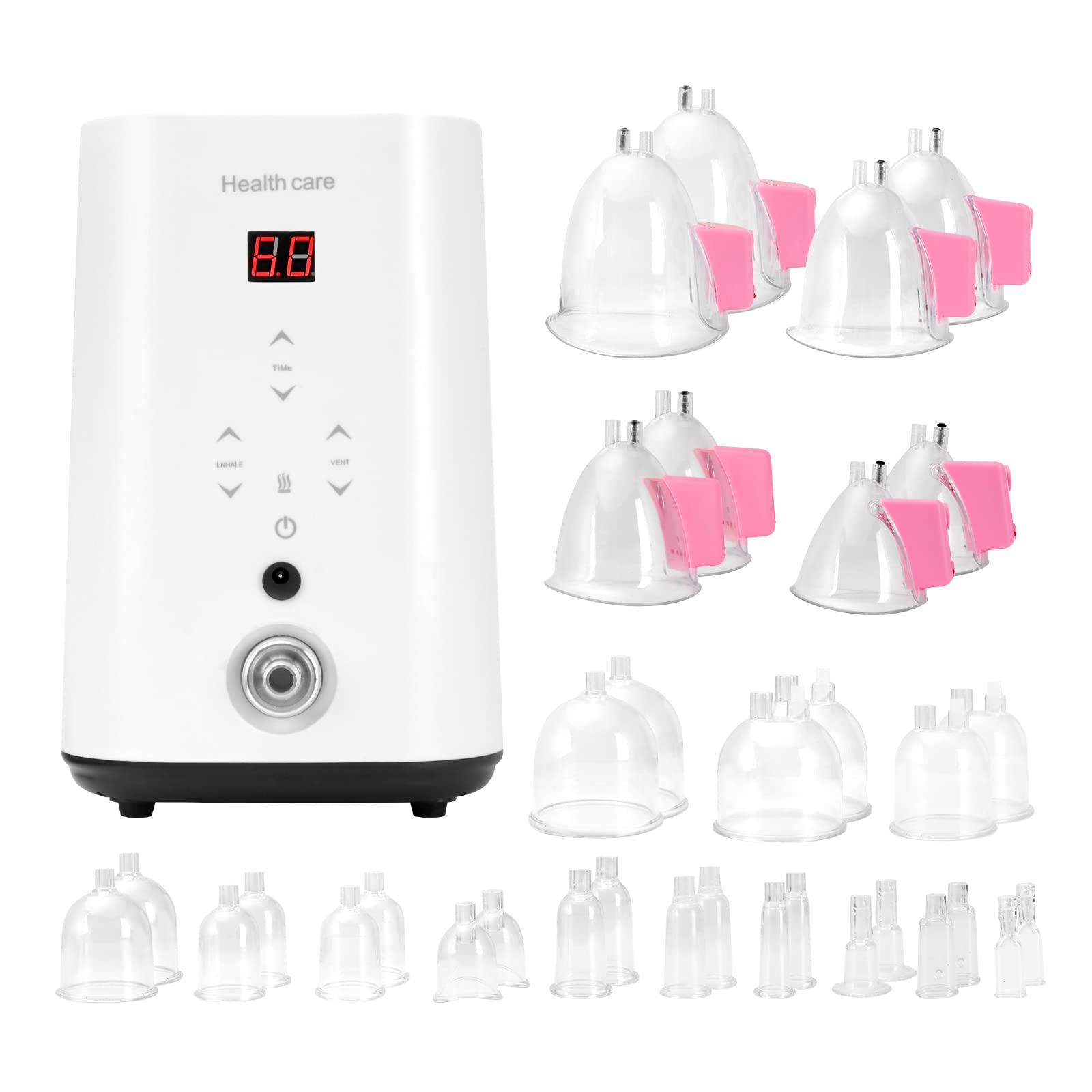 Xverycan Vacuum Therapy Machine, Red Light Vibration Vacuum Cupping ...