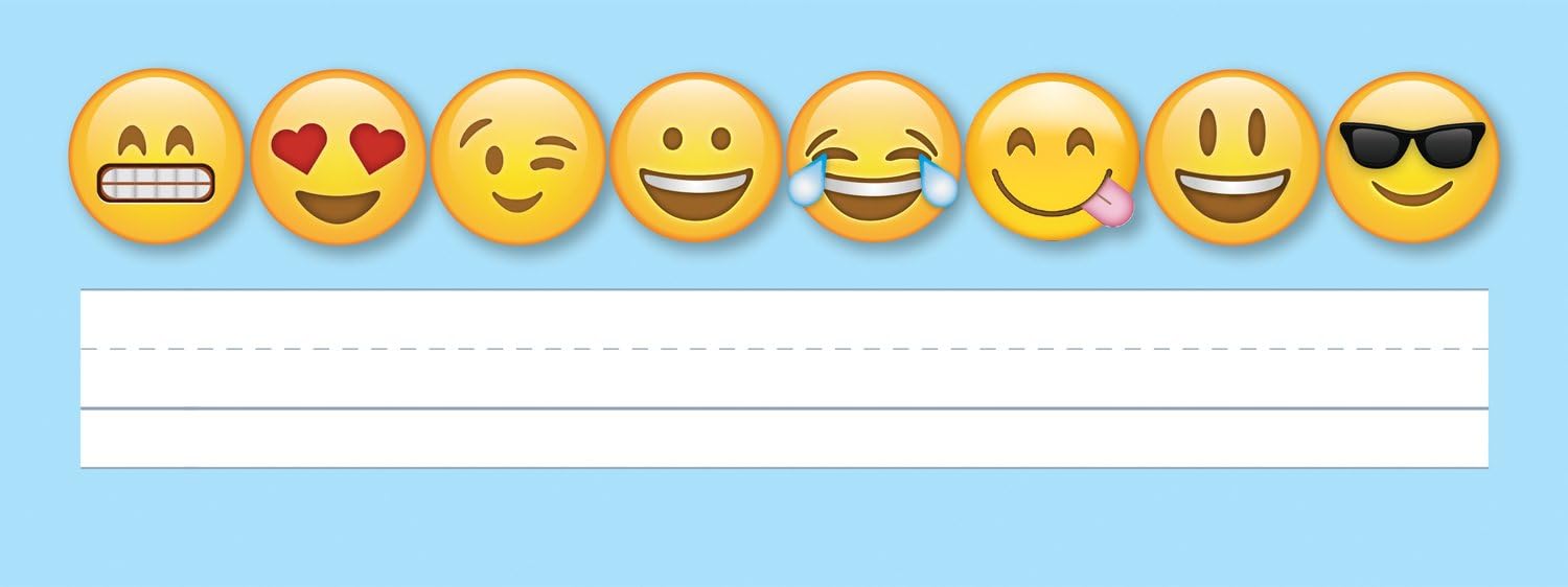 Amazon.com: Creative Teaching Press Incentive, Wall Décor Emoji's Name ...