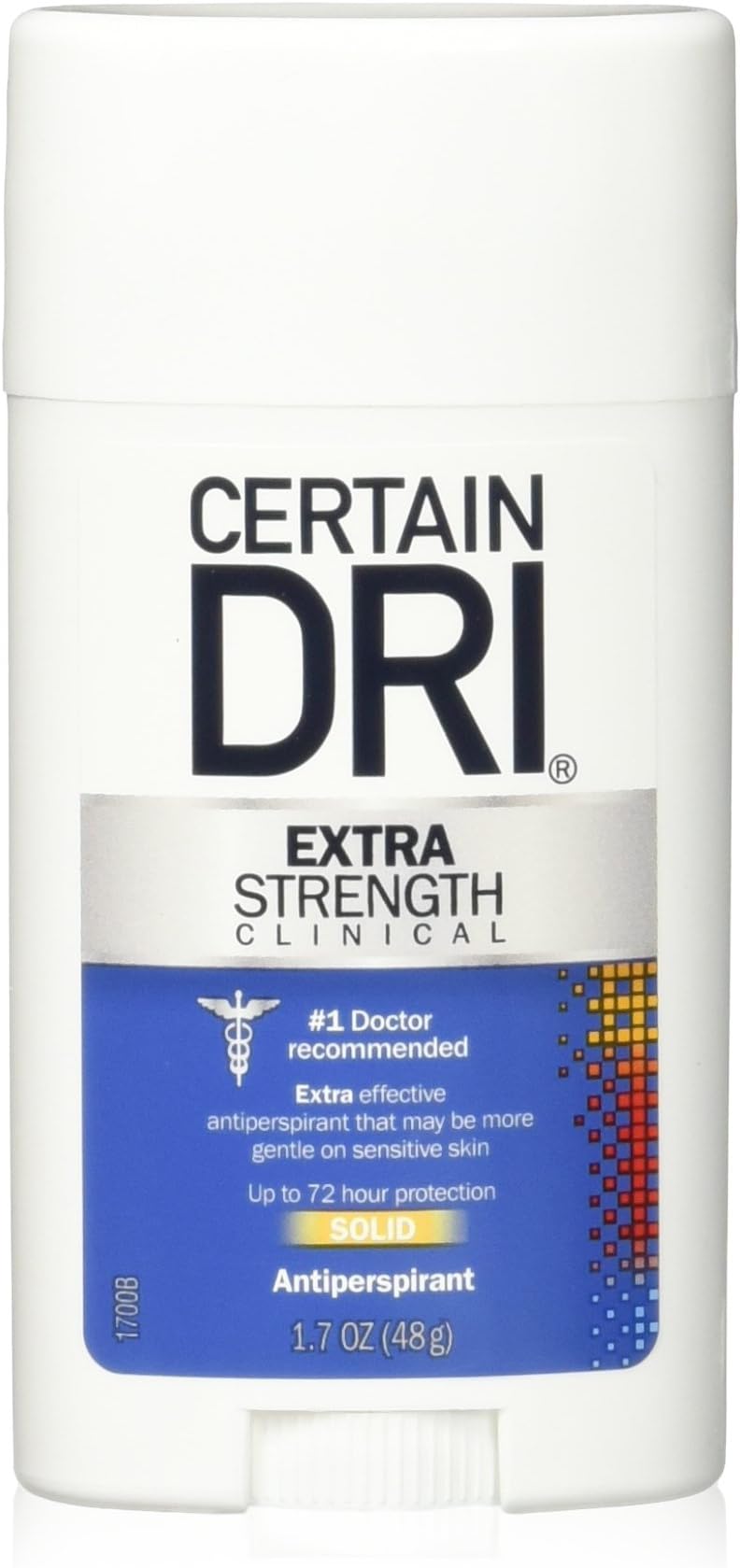 Amazon.com : Certain Dri Clinical Strength Antiperspirant Roll-On - 1.2 ...