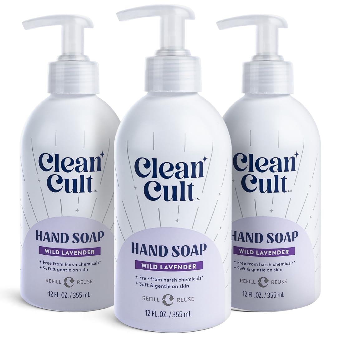 Amazon.com: Cleancult - Wild Lavender - Moisturizing Liquid Hand Soap ...