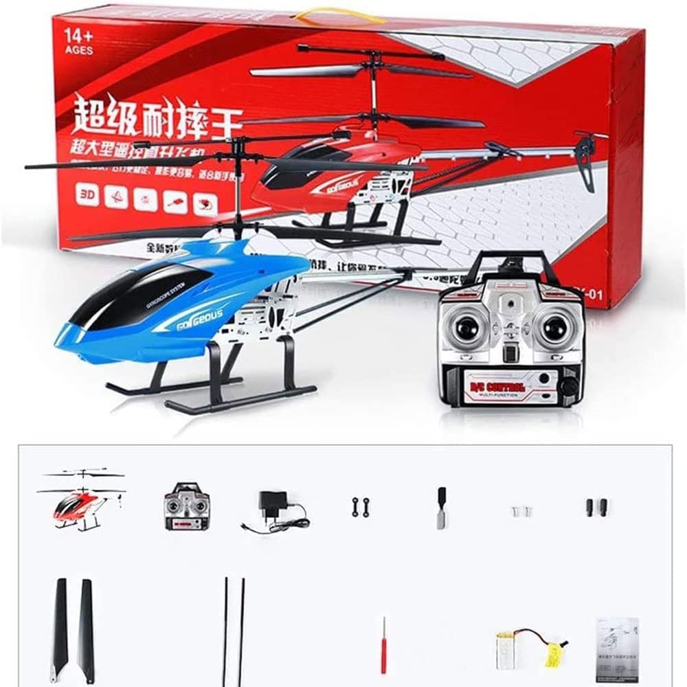 VanFty Large Fall Resistant Rc Helicopter for Adults Helicopters Remote ...