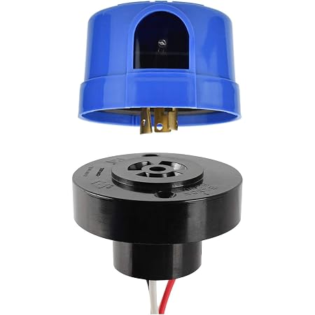 HGG LPlighting Photocell Sensor with Base, Auto On Off Photo Control ...