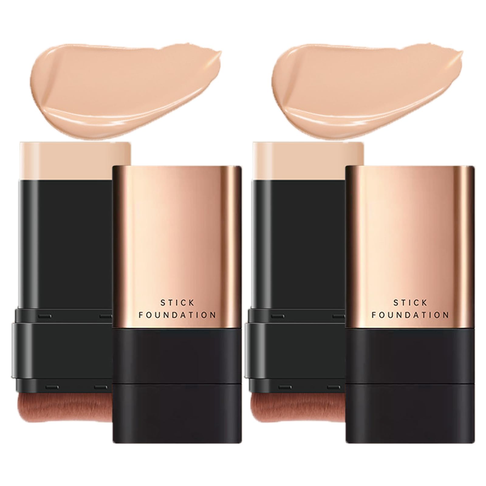 Amazon.com : 2 In 1- Luxury Anti-Wrinkle Foundation Stick, Korea ...