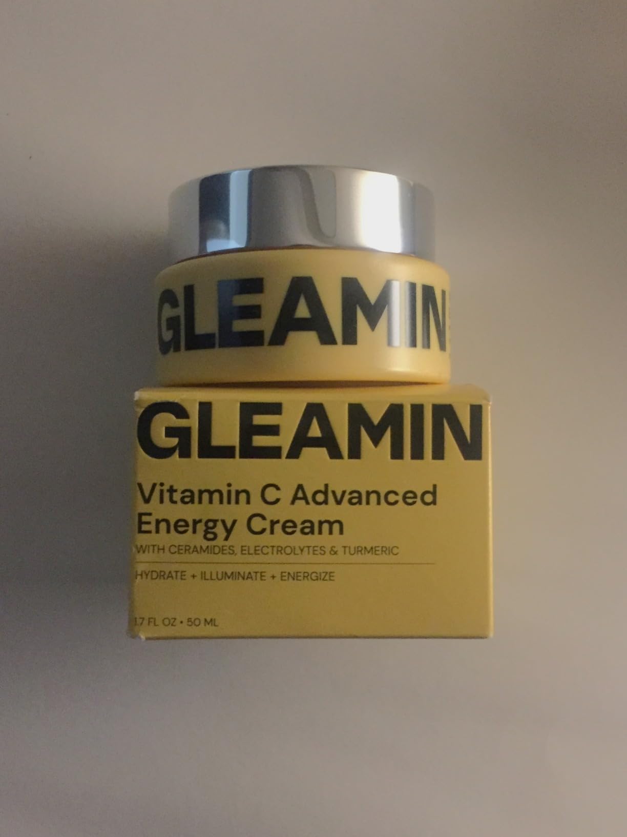 Amazon.com: Gleamin Vitamin C Face Energy Cream with Ceramides ...