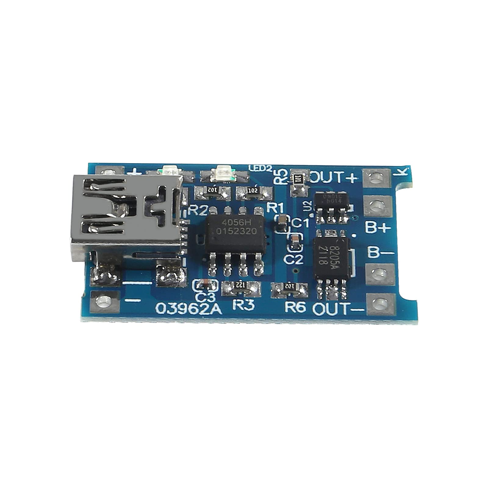 Tp4056 Module Micro USB 5V 1A TP4056 Lithium Battery Charger Module ...