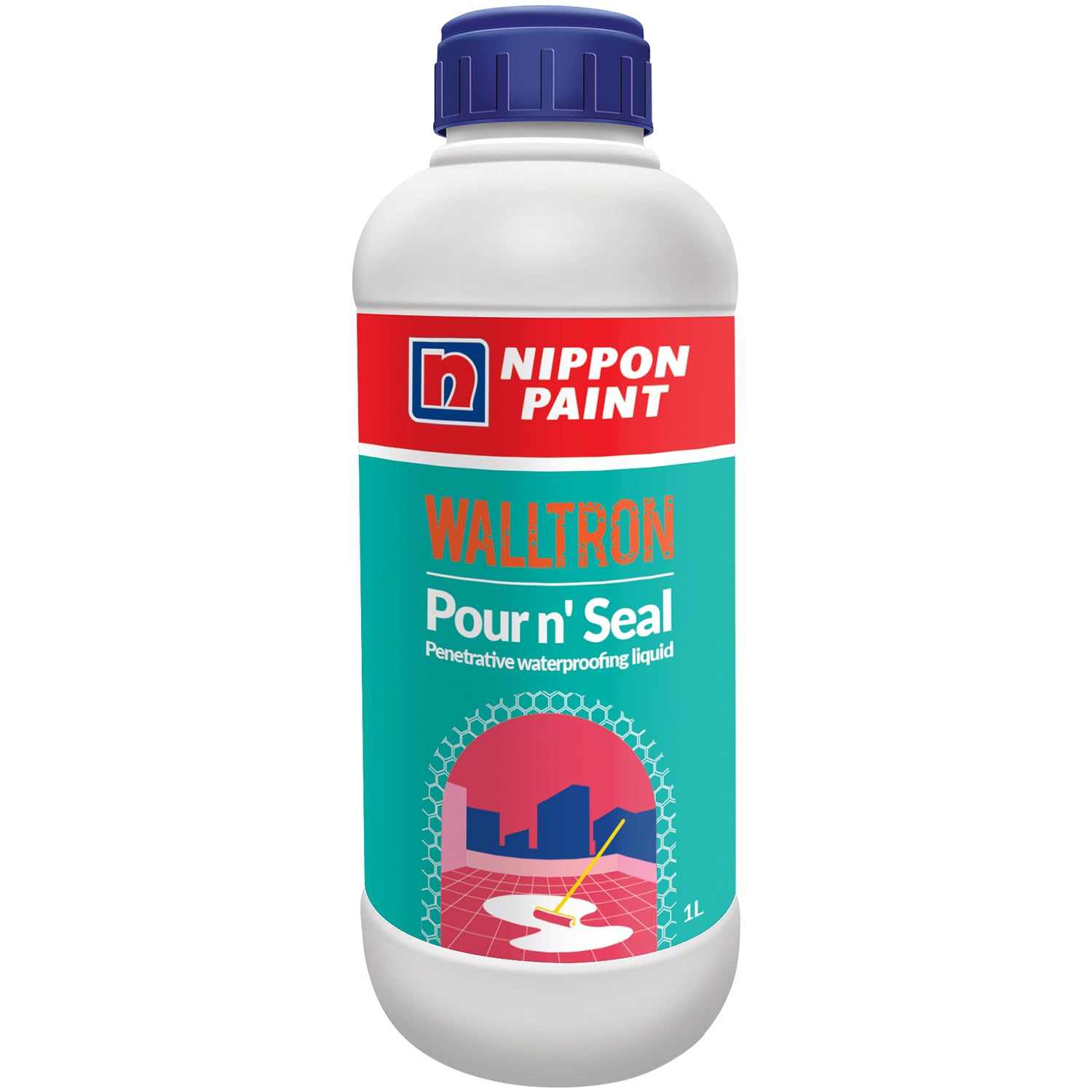 Nippon Paint Walltron Pour N Seal Fast Setting Water Based | Desertcart ...