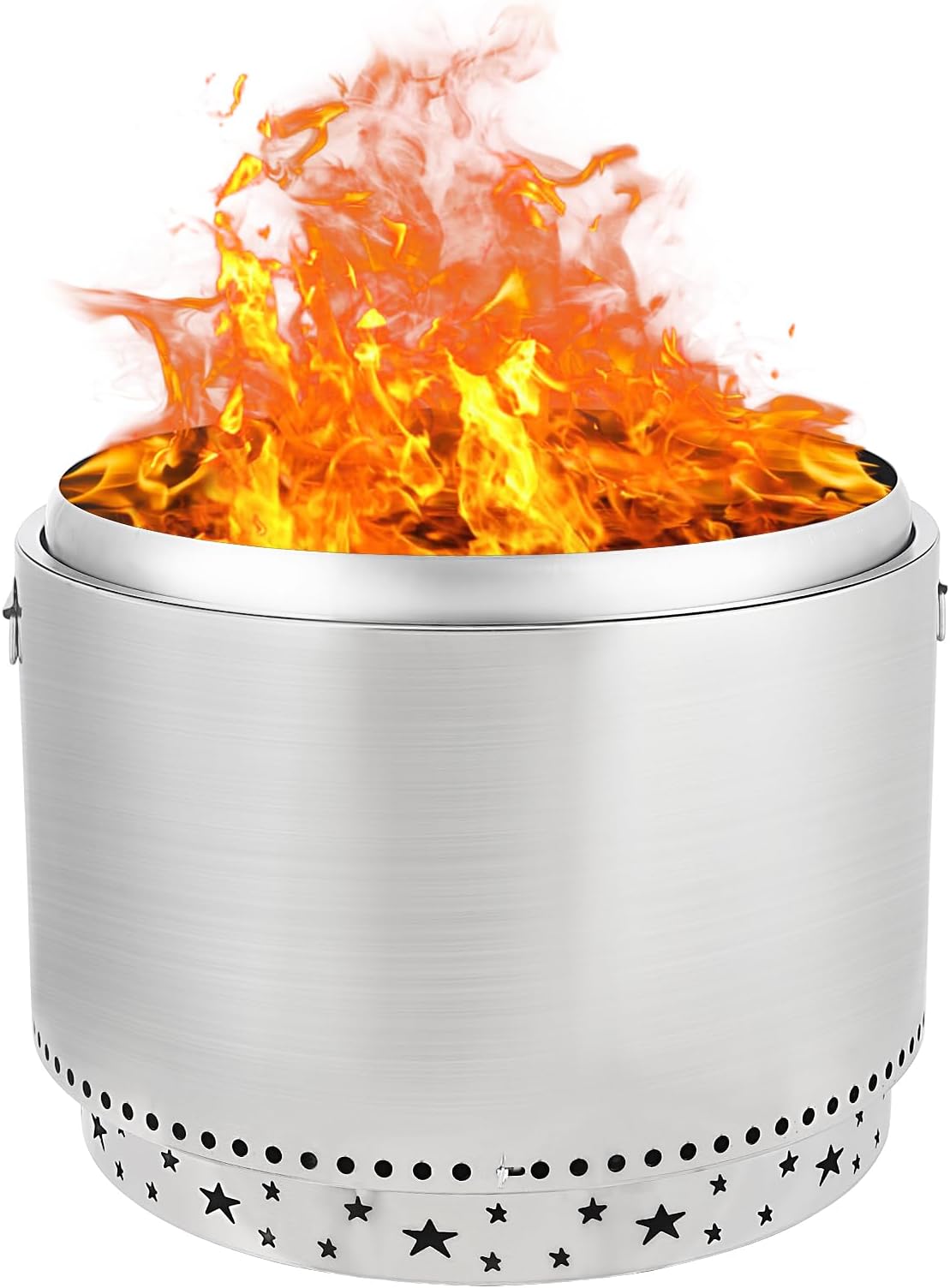 Amazon.com : 27" Smokeless Fire Pit with Air Switch, Wood Burning ...