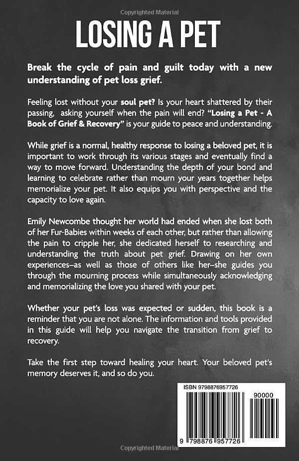 Snapklik.com : Losing A Pet - A Book Of Grief & Recovery: The Pathway ...