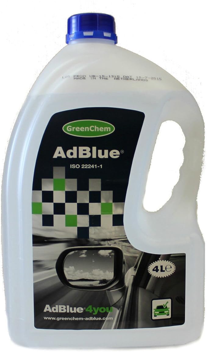 GreenChem AdBlue 4 Litres Fuel Additive For Diesel Engines Add Blue 4L ...