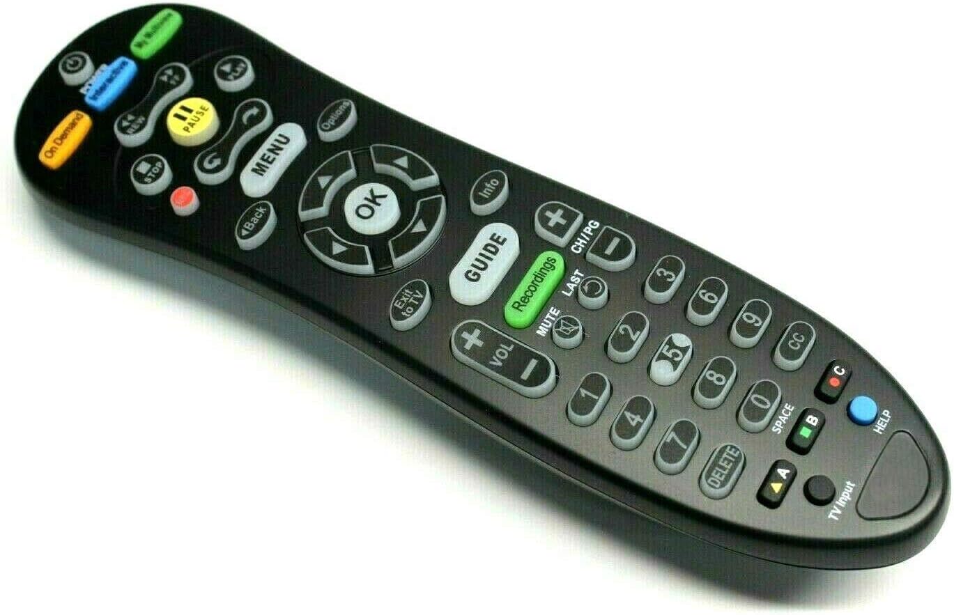 Amazon.com: AT&T RC1534801 U-Verse TV Remote Control (Renewed ...