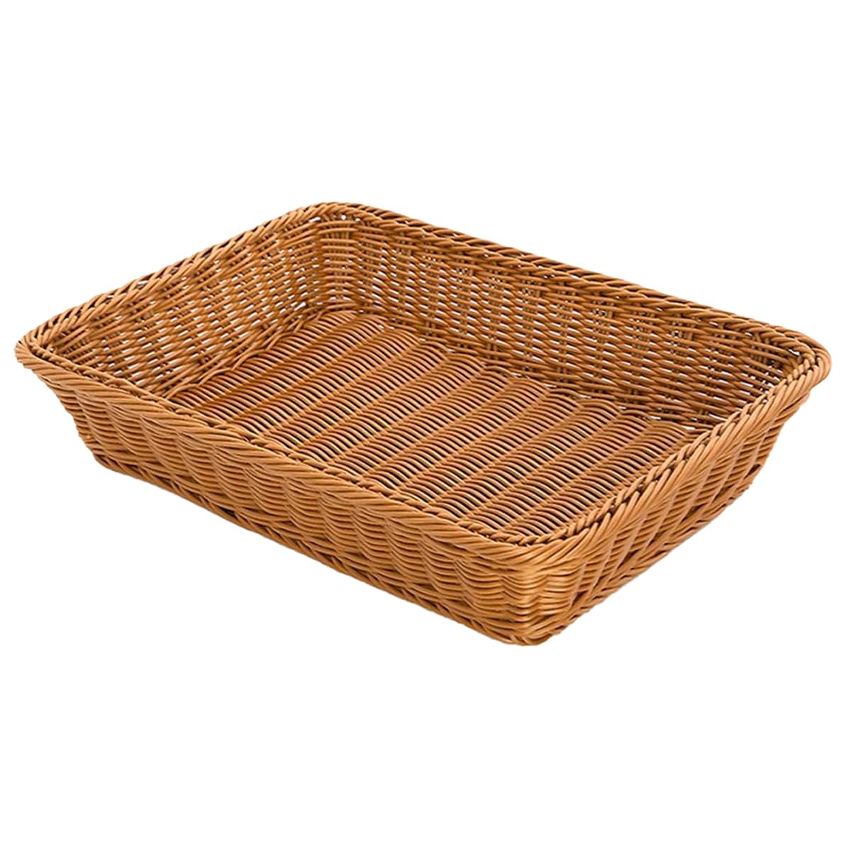 RT&BS Wicker Bread Baskets for Serving, Woven Vegetable Baskets, Hand ...