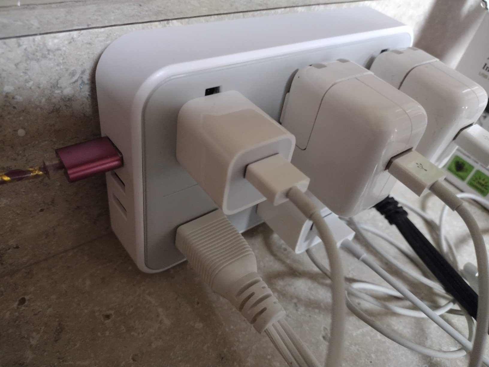 $4/mo - Finance USB Wall Charger, Multi Outlet Extender Surge Protector ...