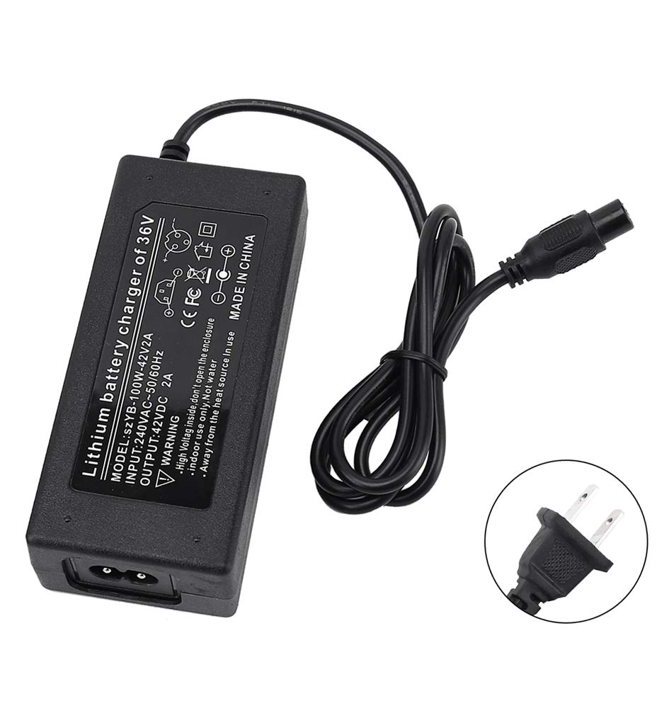 YuZhixuanus 42V 2A Power Adapter PowerFast 3-Prong Inline ...