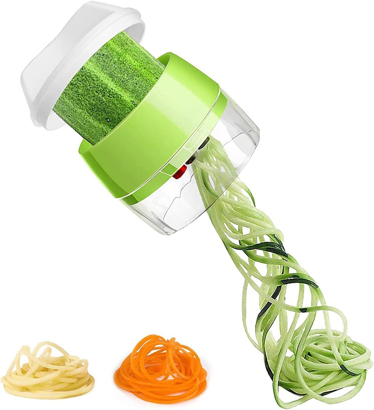 Spiralizer, 4-in-1 Handheld Vegetable Chopper, for Vegetables and ...