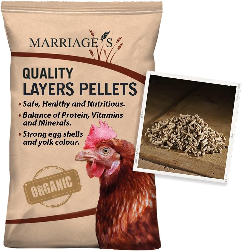Marriage's Organic Layers Pellets, 5KG : Amazon.co.uk: Pet Supplies